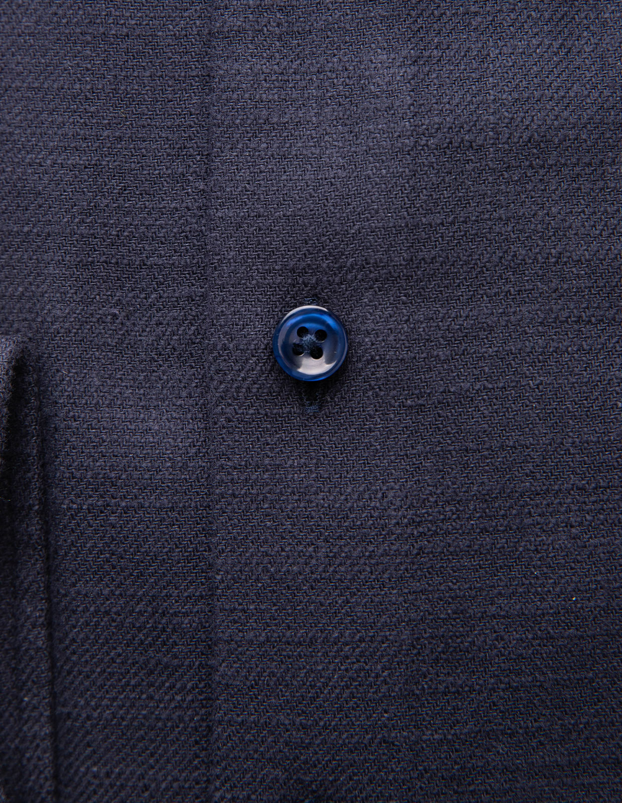 Sartorial Shirt Slub Cotton Navy